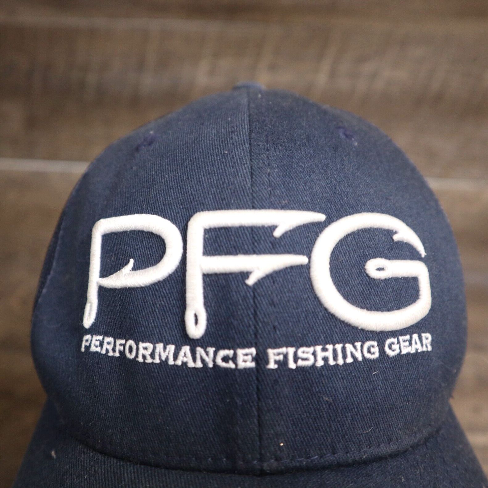 Vintage Columbia PFG Blue Mesh Snap Back Hat Cap Fishing Adult Size ...