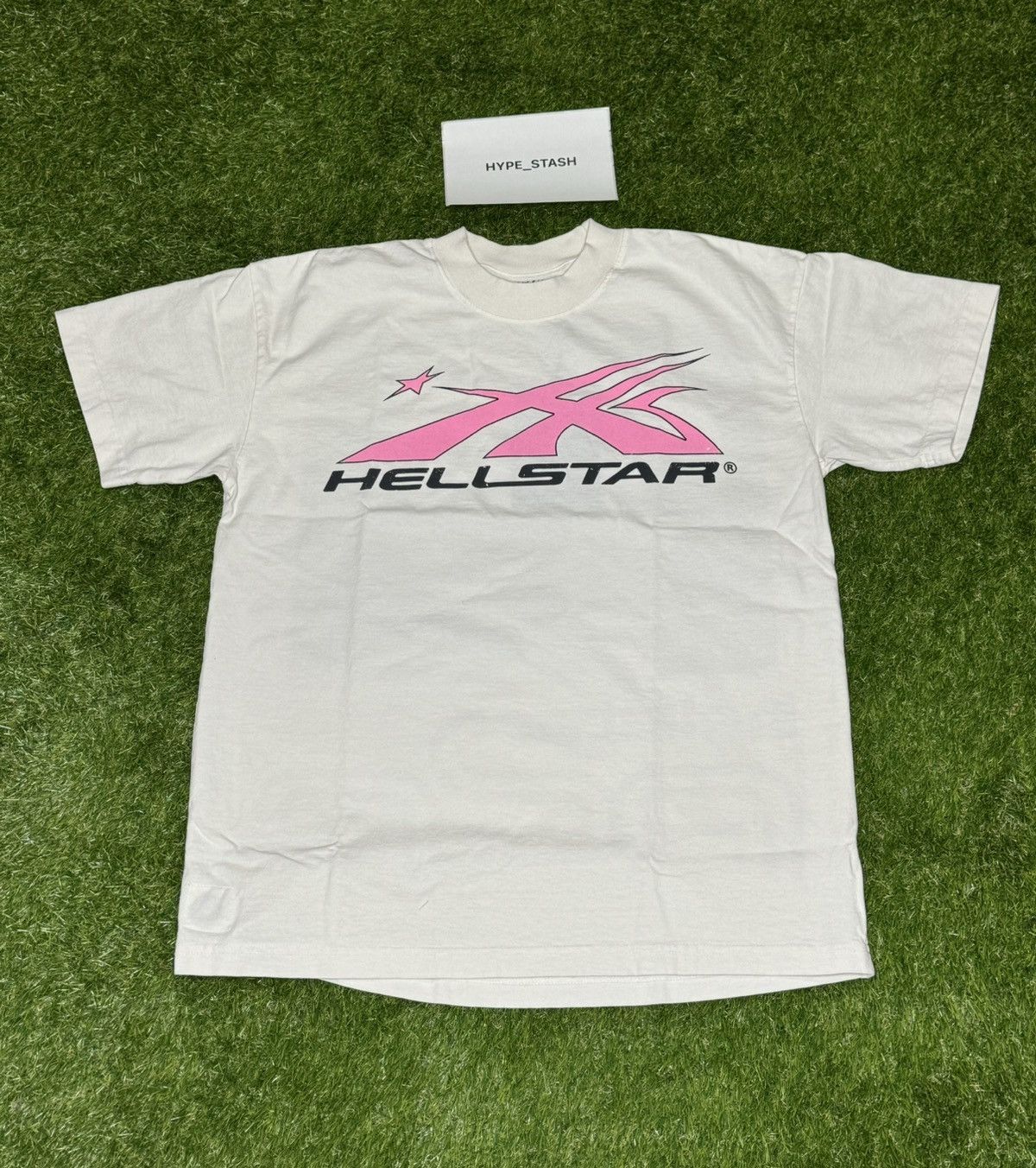 HELLSTAR Hellstar Pink Sport Logo Tee | Grailed