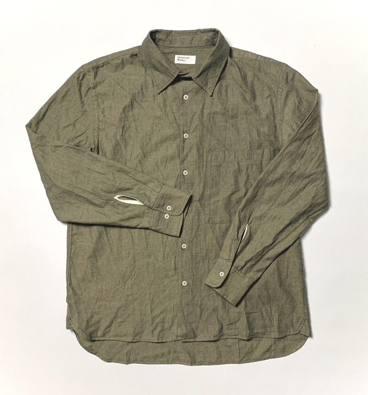 Universal Works UNIVERSAL WORKS SQUARE POCKET SHIRT | Grailed
