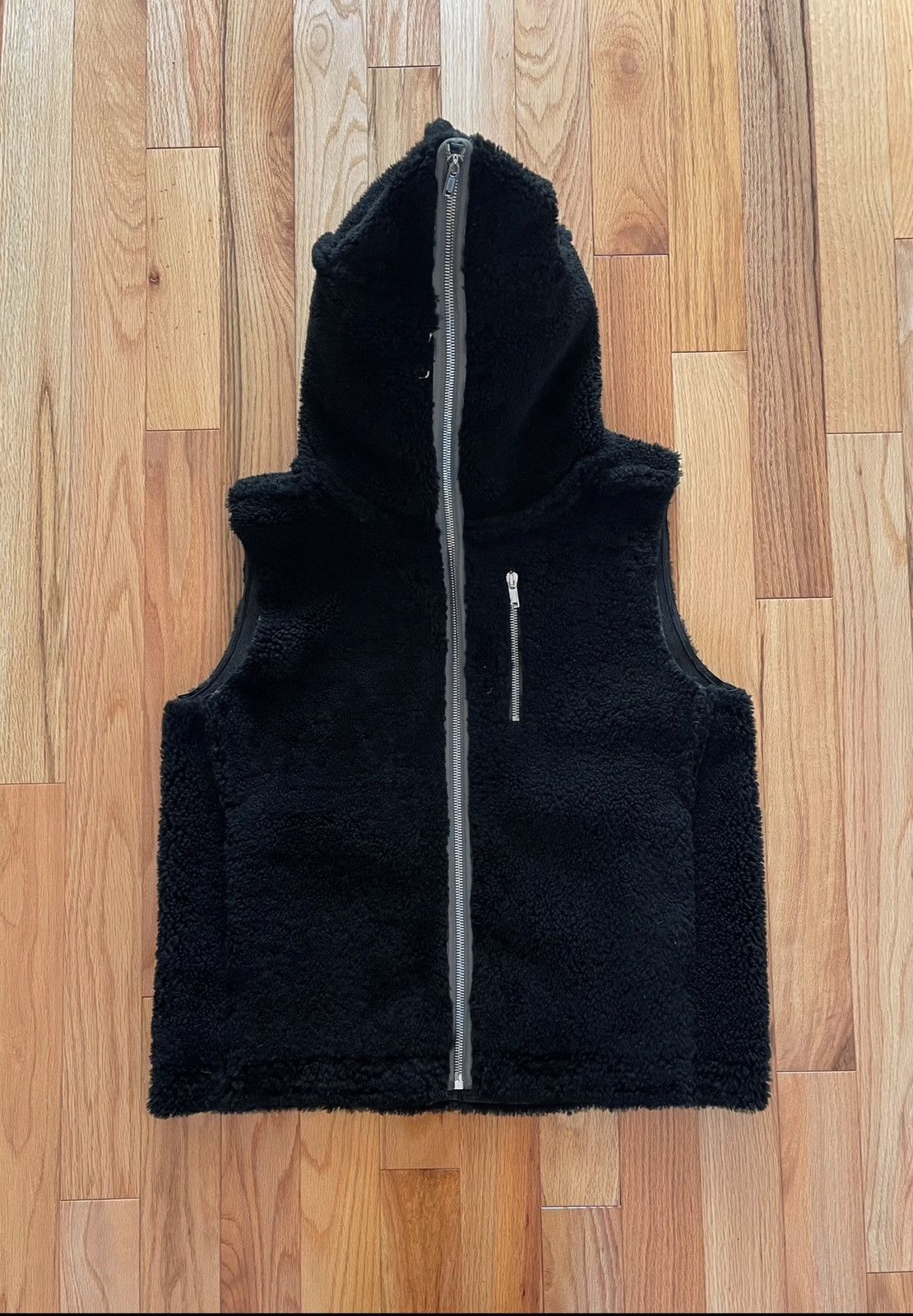 Rick Owens AW2022 Rick Owens ‘Strobe’ Lambskin Leather ‘Gimp’ Vest ...