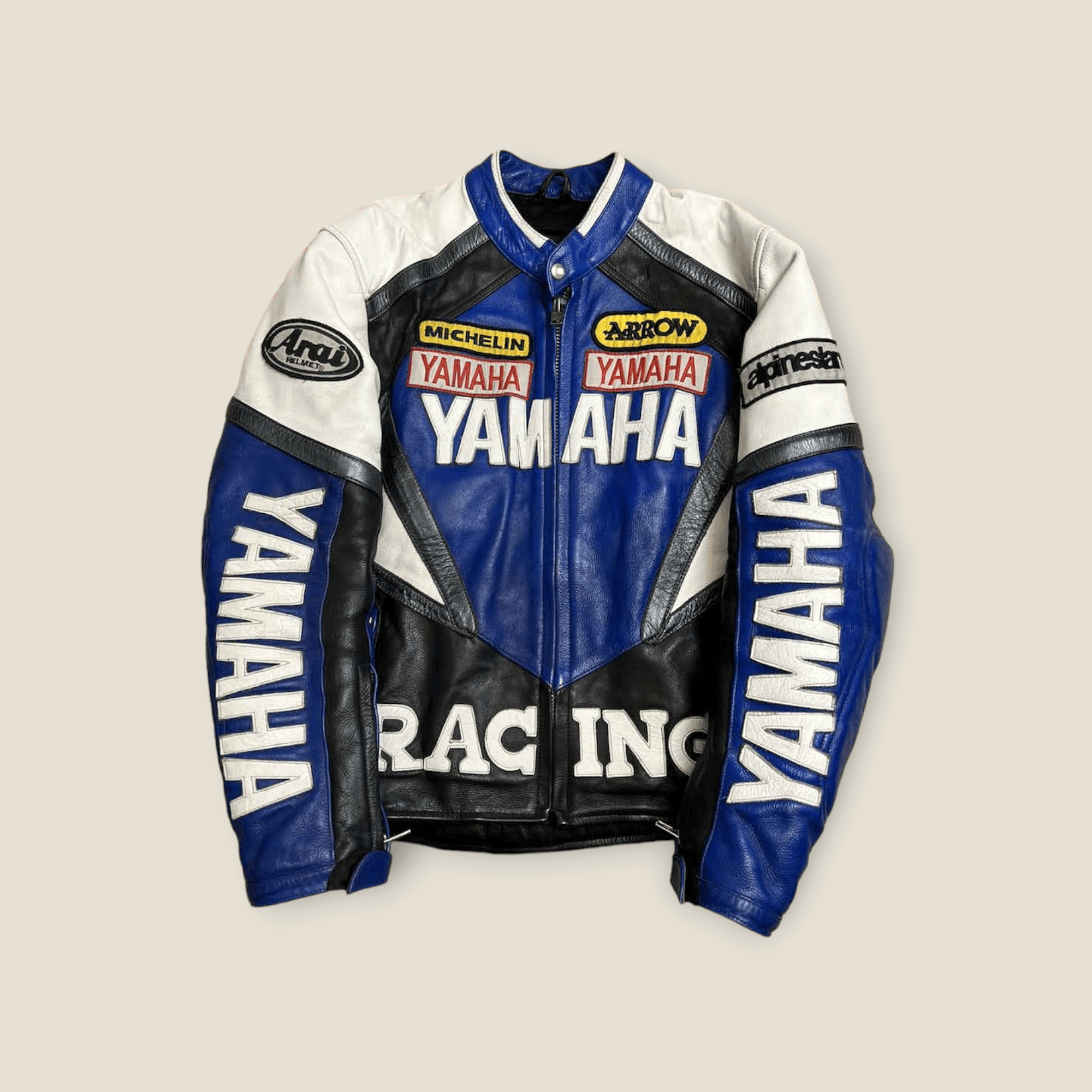 Racing × Vintage × Yamaha 🔥Vintage🔥 Rare Yamaha Racing Leather Jacket ...