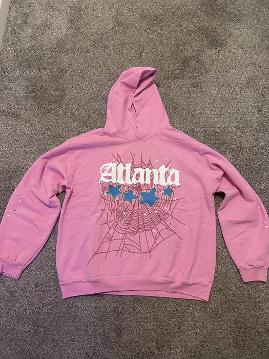 Spider Worldwide Sp5der Atlanta Hoodie Pink XL Brand New | Grailed