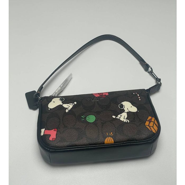 Coach Coach X Peanuts Nolita 19 In Signature Canvas With Snoopy | Grailed