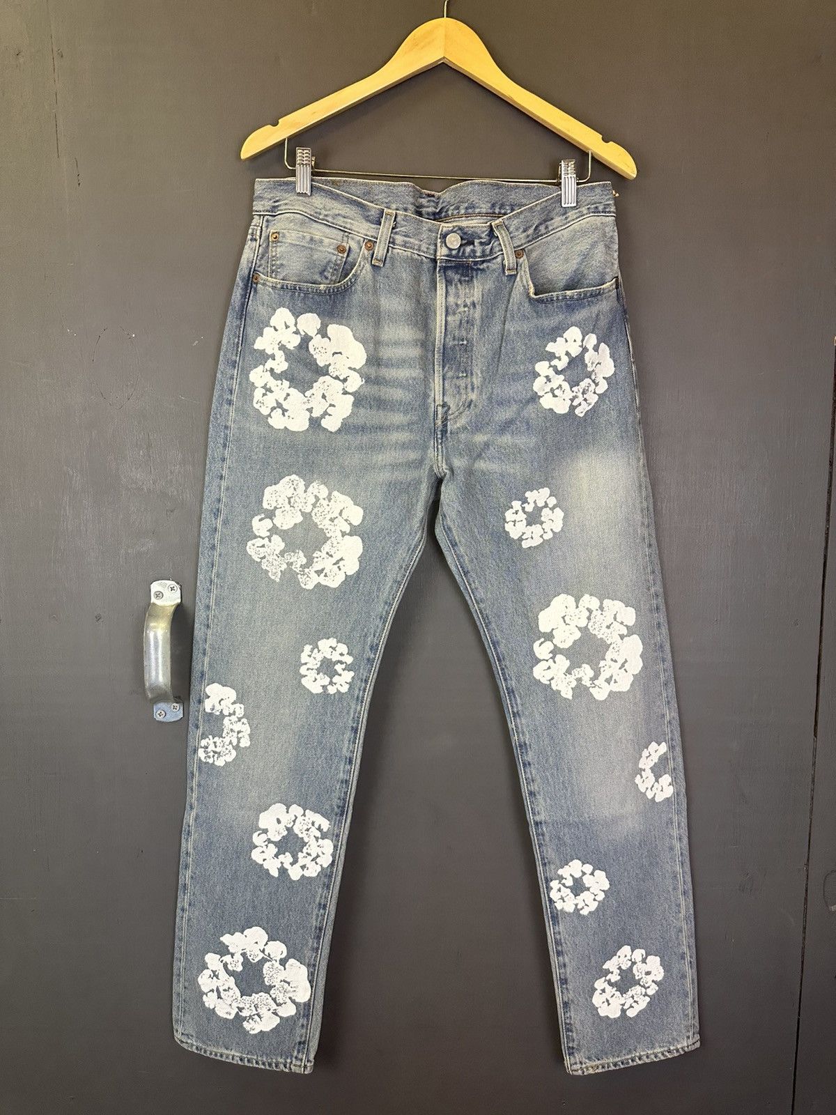 DENIM TEARS Denim Tears Wreath Jeans | Grailed