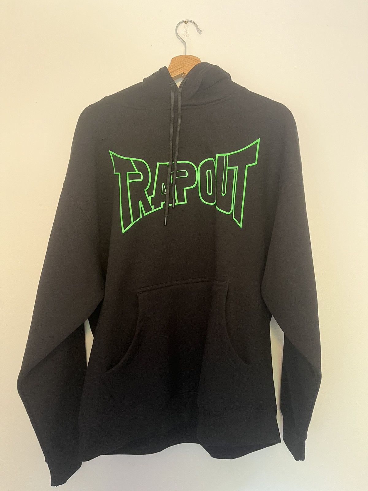 Kim Krueger KIM KRUEGER TRAPOUT SLIME HOODIE | Grailed