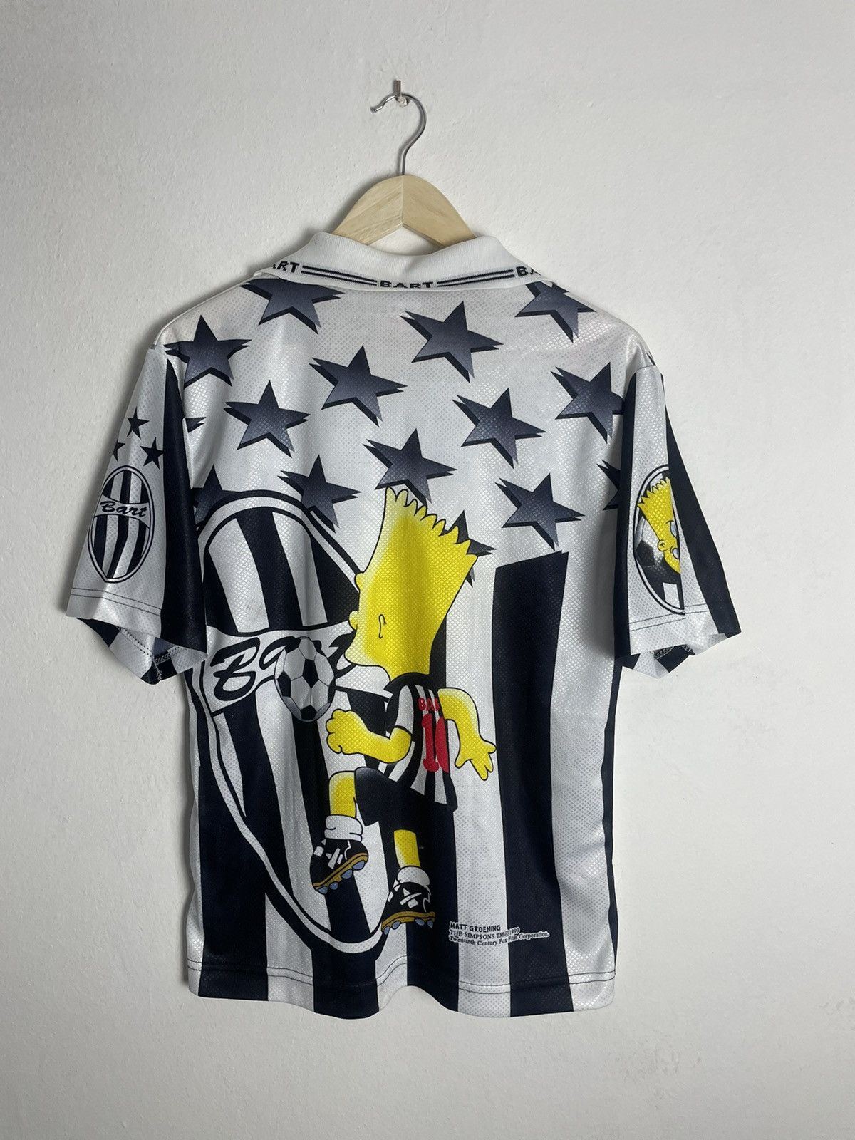 Vintage Vintage The Simpsons Bart soccer jersey 1999 | Grailed
