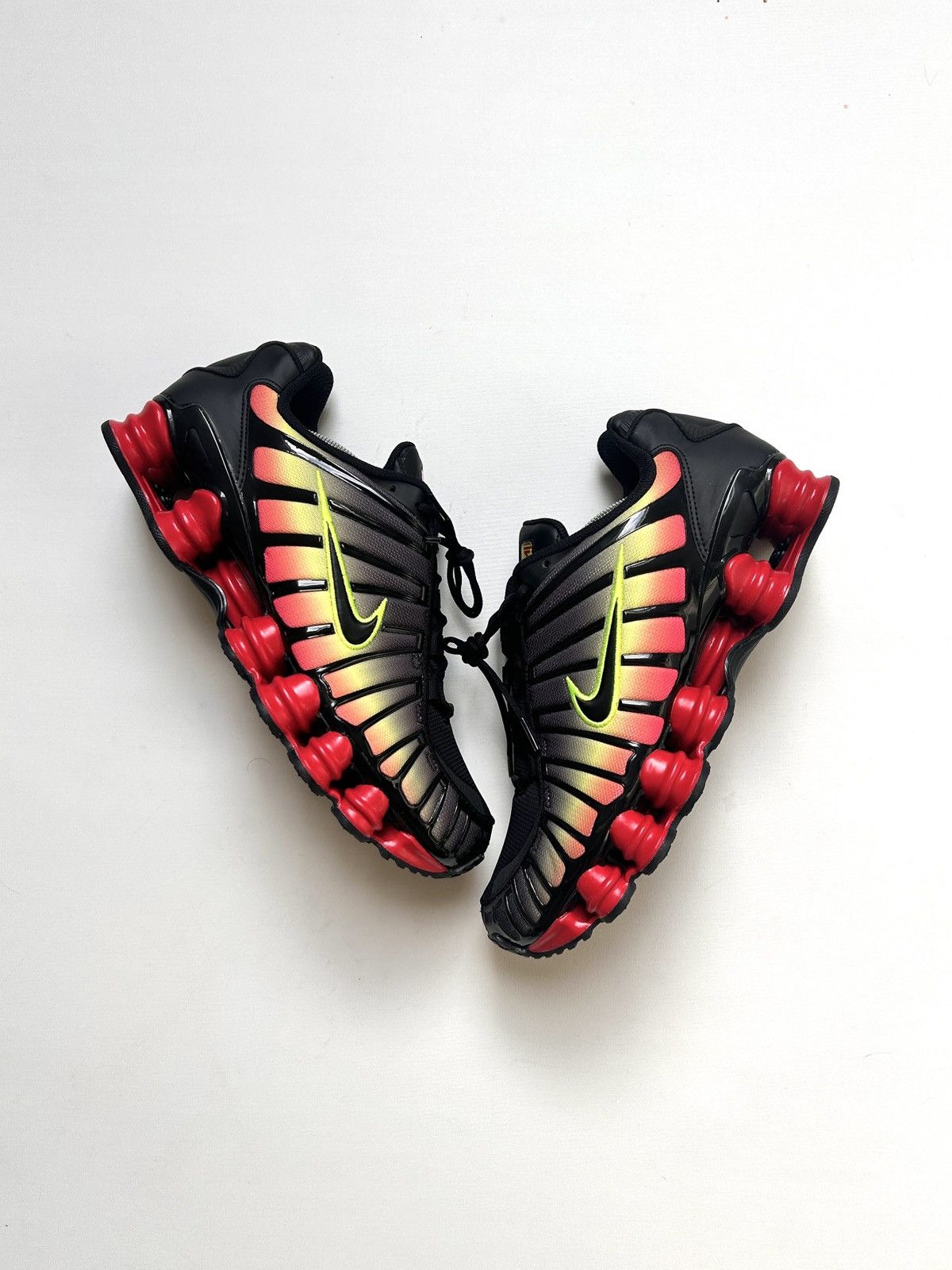 Nike Nike Shox TL “Volt fire red” | Grailed