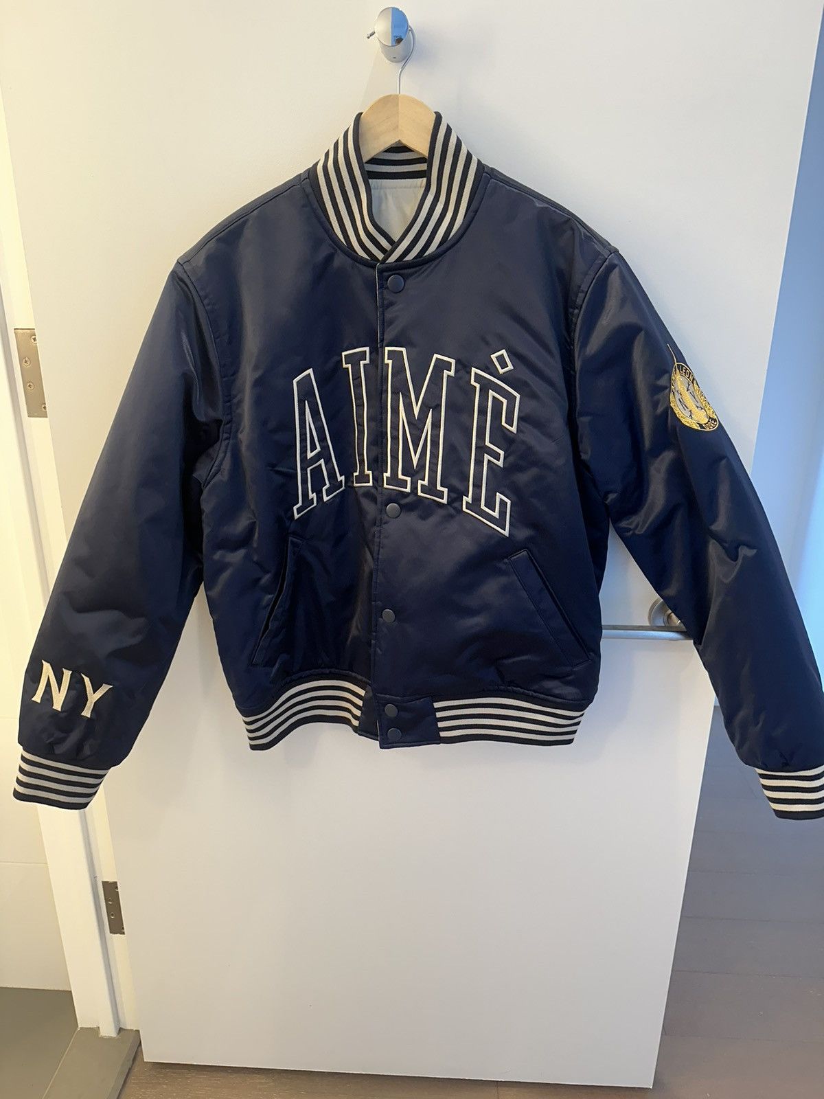 Aime Leon Dore Aime Leon Dore reversible bomber jacket Aime Leon Dore Aime Leon Dore reversible bomber jacket