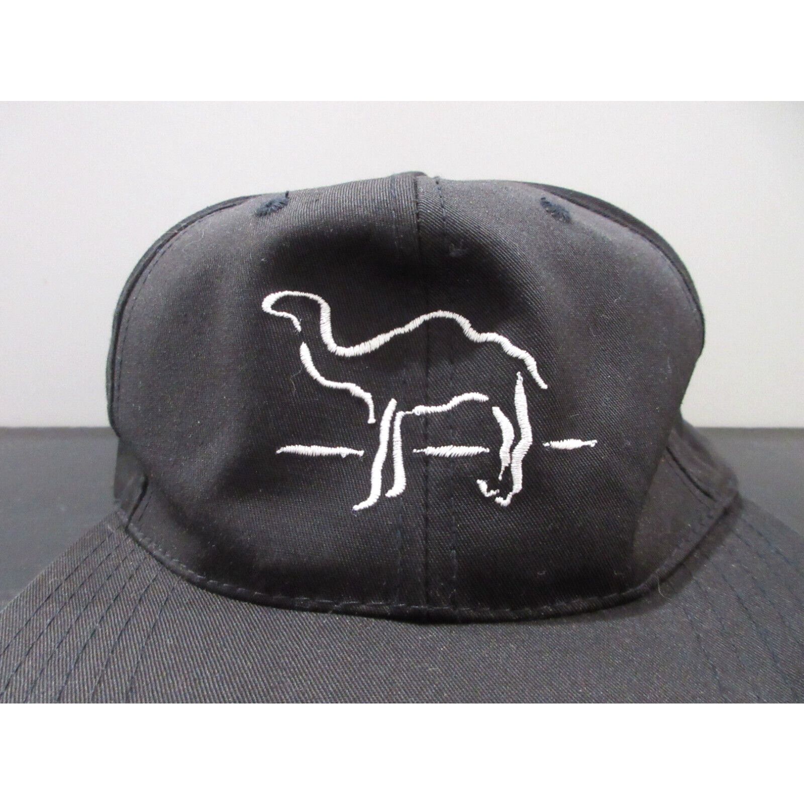 Camel VINTAGE Camel Hat Cap Snap Back Black White Logo Cigarette ...