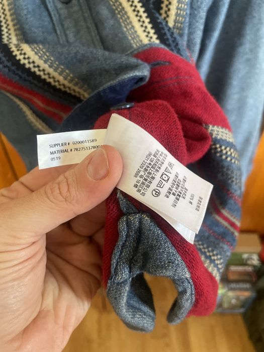 RRL Ralph Lauren RRL Double RL 2019 Navajo Blanket Flannel Shirt Sz. L | Grailed