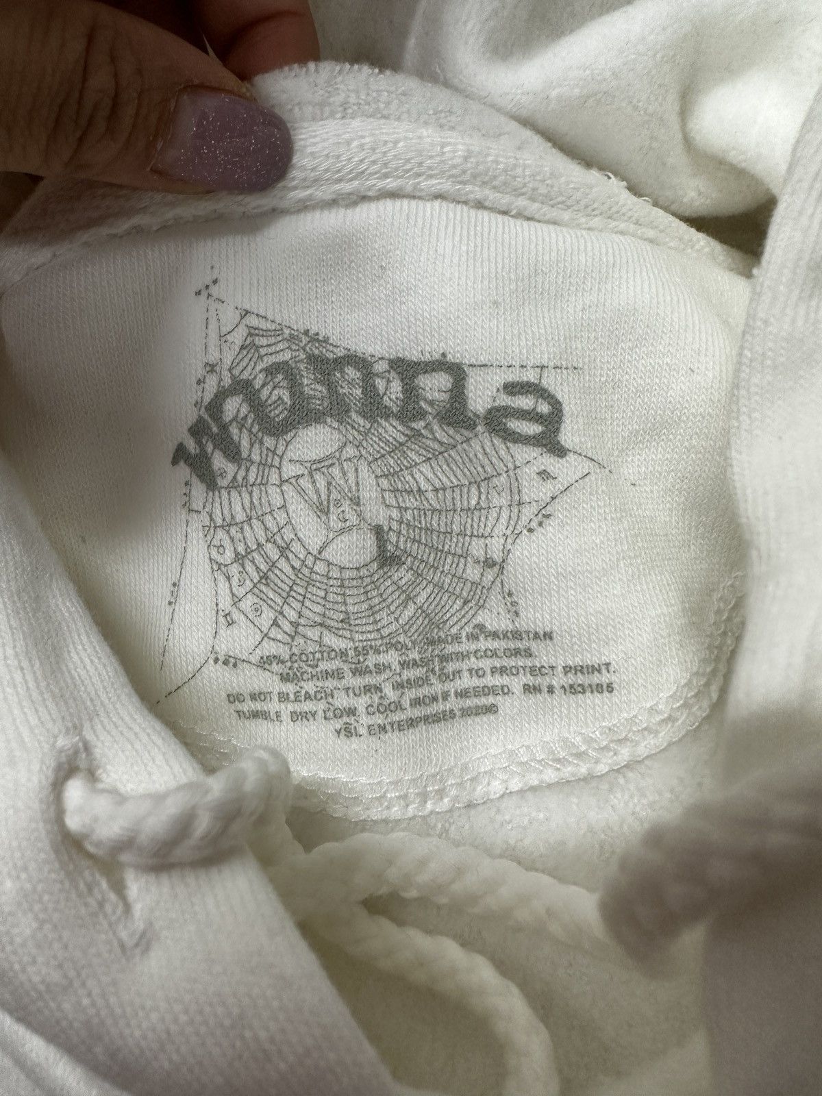 Spider Worldwide Sp5der Spider Worldwide x Gunna Wunna Hoodie White ...