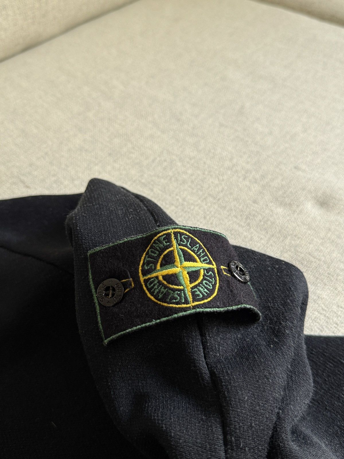 Massimo Osti × Stone Island × Vintage Vintage Stone Island Mockneck 80s | Grailed