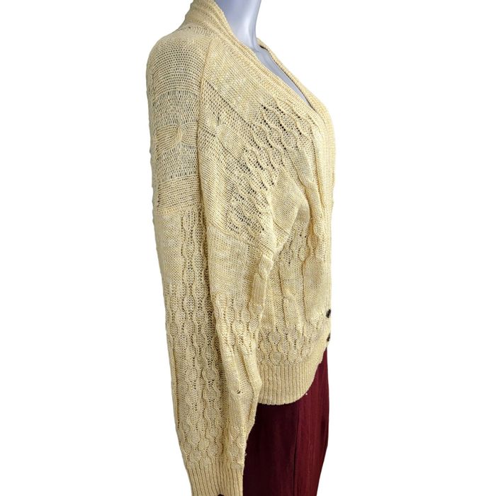 Vintage Geiger Vintage 80s Chunky Cardigan Sweater Women 42 1X Plus ...