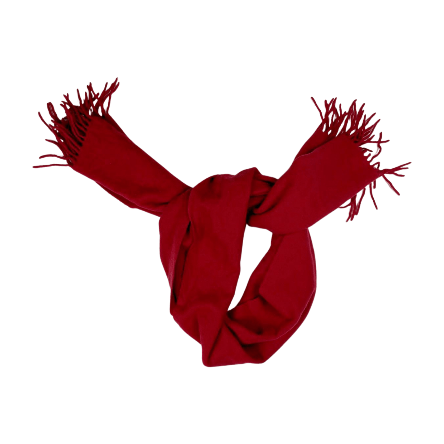 Luxury × Moschino × Vintage CRAZY Vintage Moschino cashmere red scarf ...