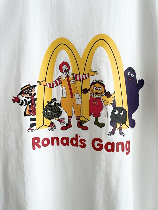 Vintage Vintage 2000s bootleg McDonald’s Gang Tee | Grailed