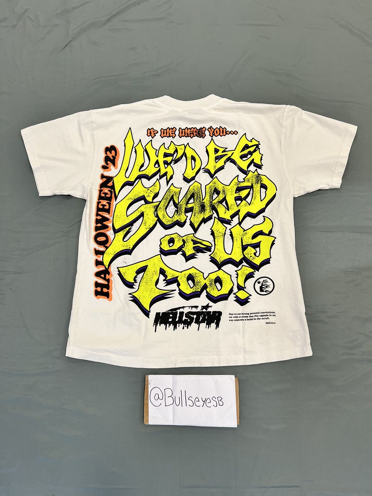 HELLSTAR Hellstar Studios Frankenkid White T-Shirt | Grailed