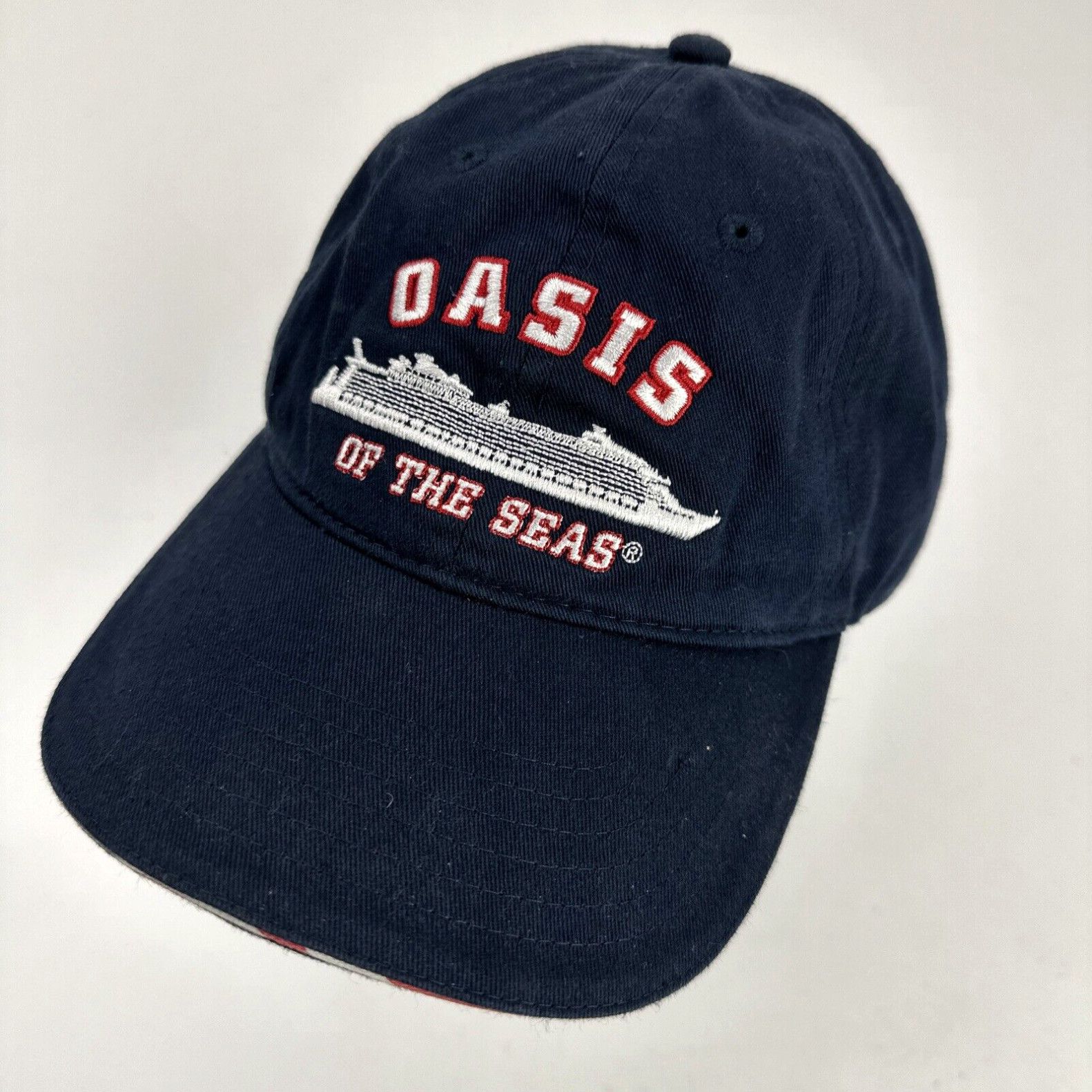 Vintage Oasis of The Seas Royal Caribbean Ball Cap Hat Adjustable ...
