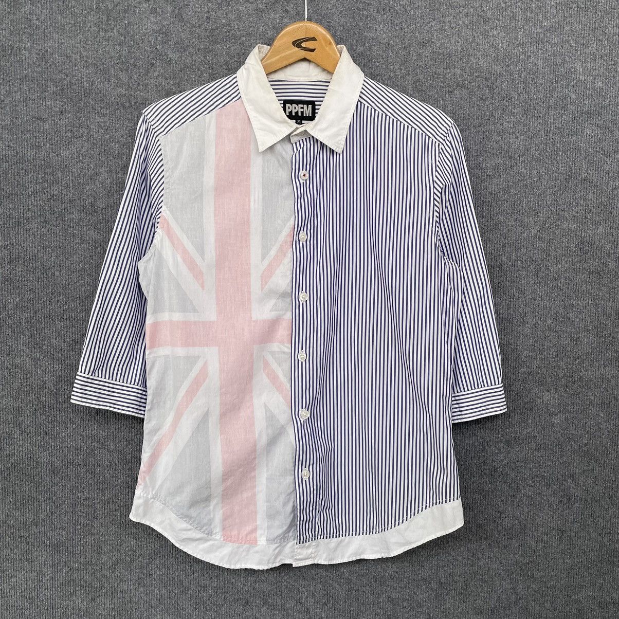 Japanese Brand × PPFM PPFM Great Britain 3QR Button Ups Shirt | Grailed