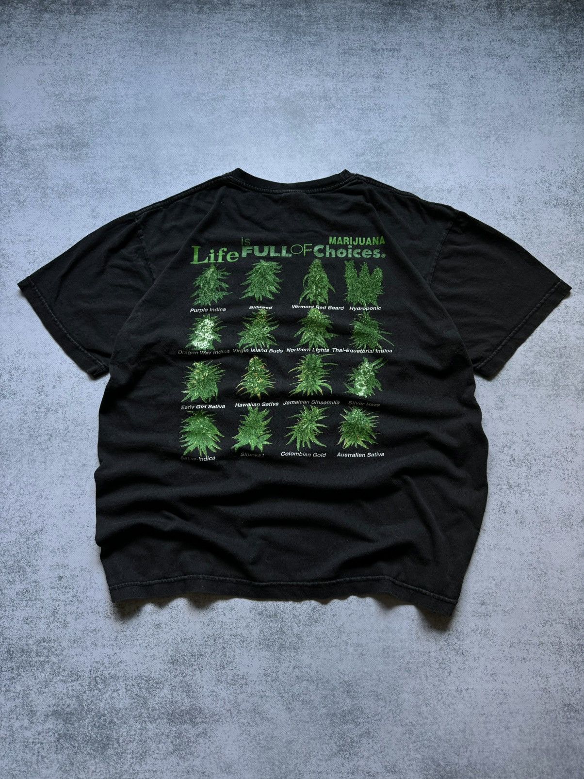 Hype × Streetwear × Vintage Marijuana Life Is Full Of Choices Vintage ...