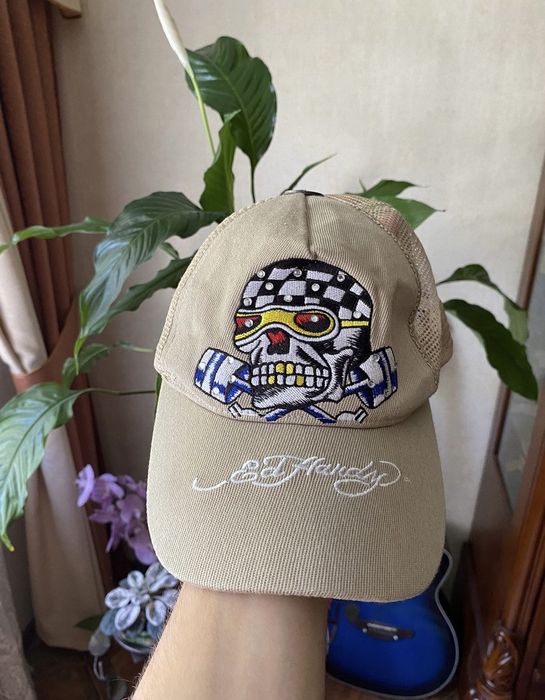 Vintage Vintage Ed Hardy Big Logo Cap | Grailed