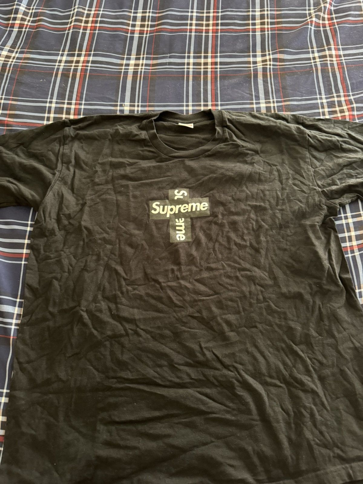 Supreme Supreme cross box logo | Grailed