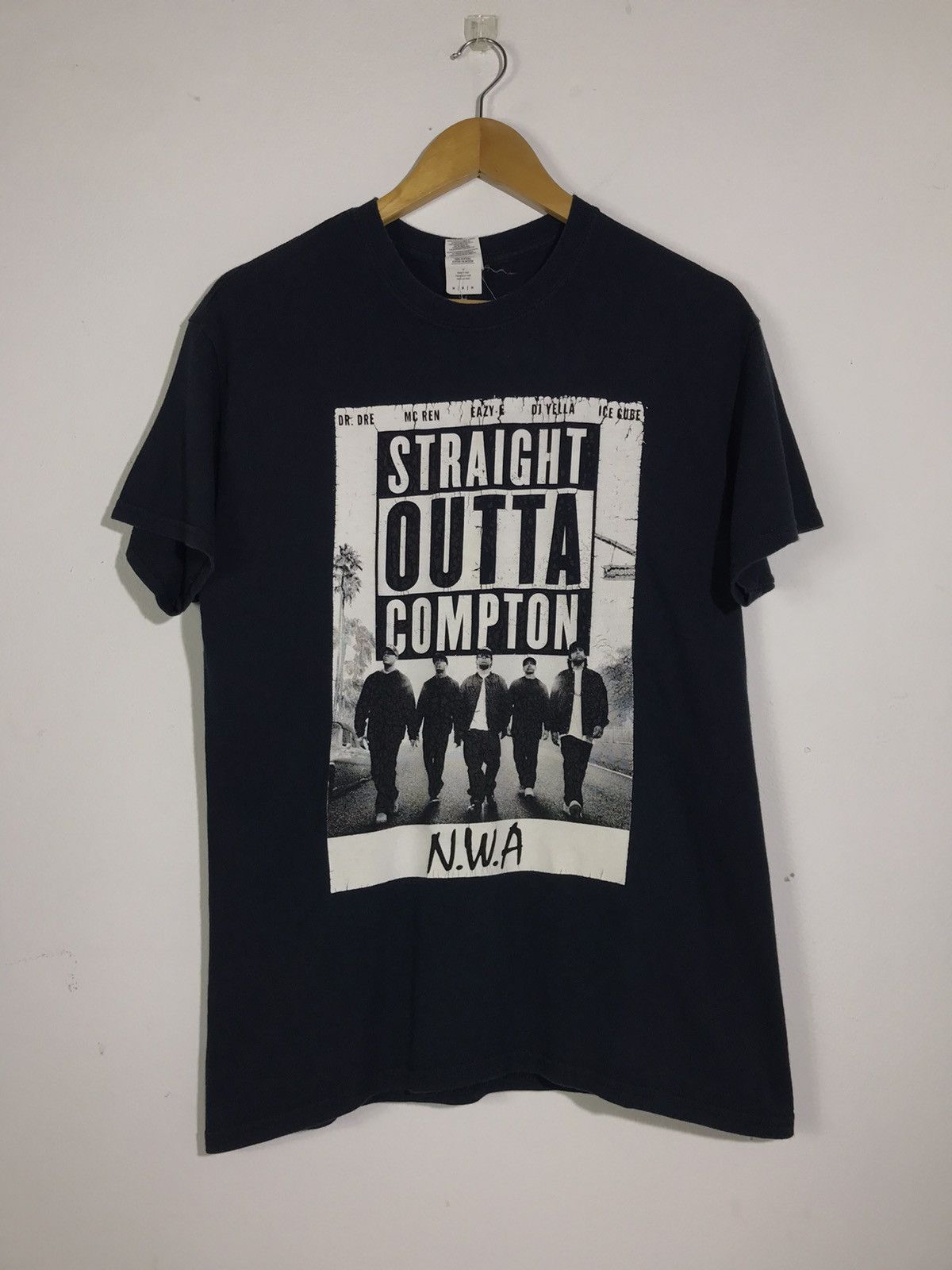 Vintage Straight outta compton dr dre movie promo rap tee shirt | Grailed