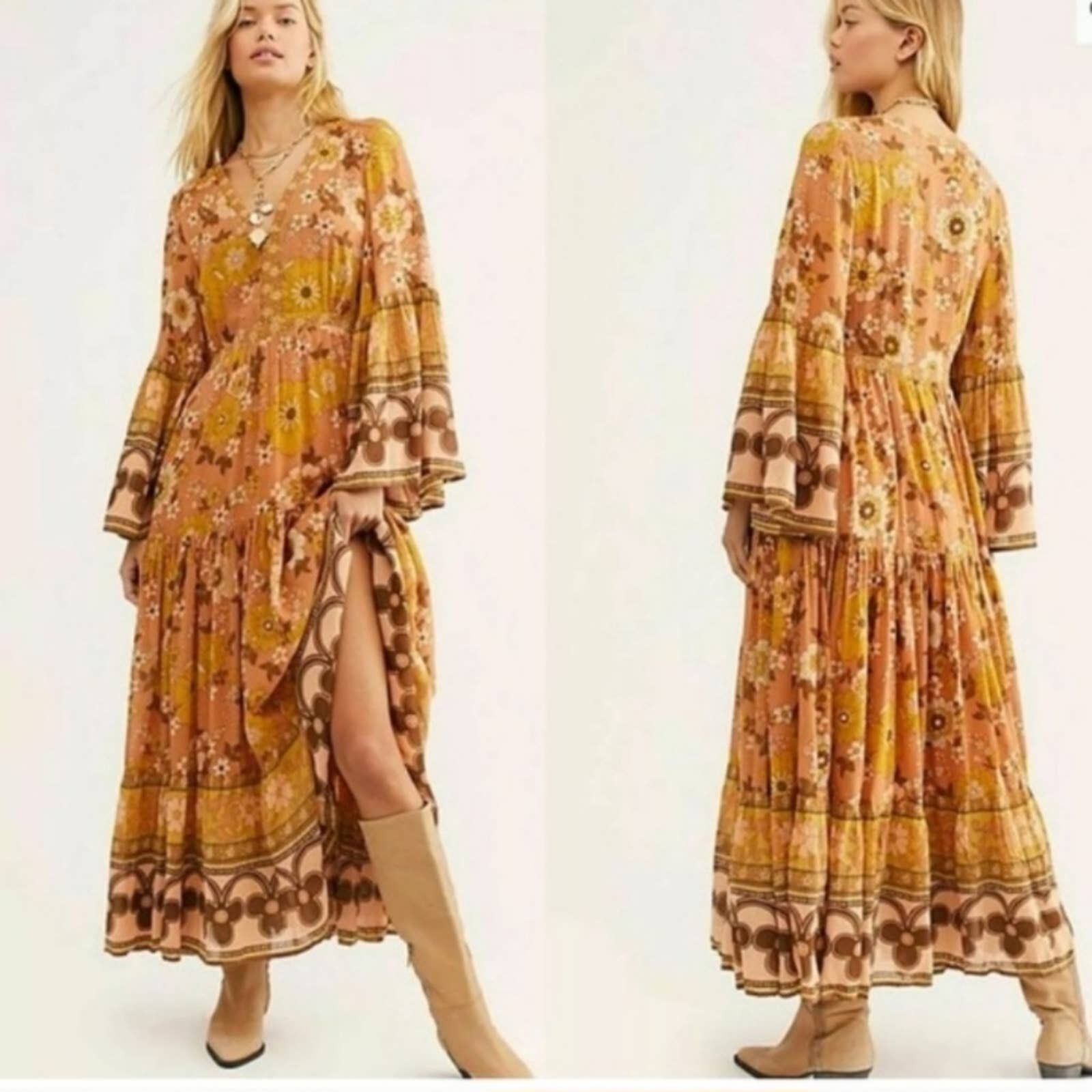 Spell Spell & Gypsy Buttercup floral maxi dress Gown FP exclusive | Grailed