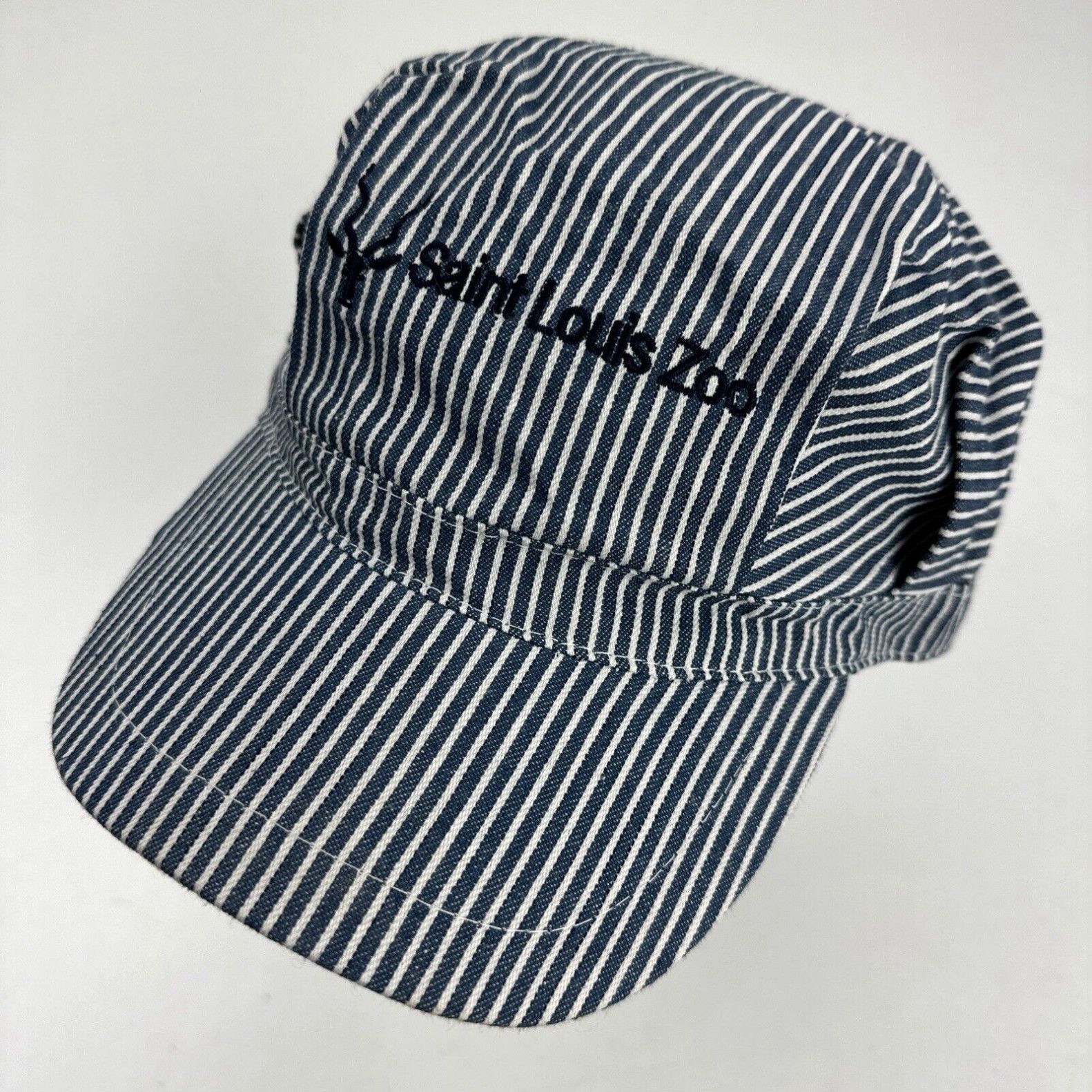 Bally Saint Louis Zoo Train Engineer Ball Cap Hat Snapback Baseball ...