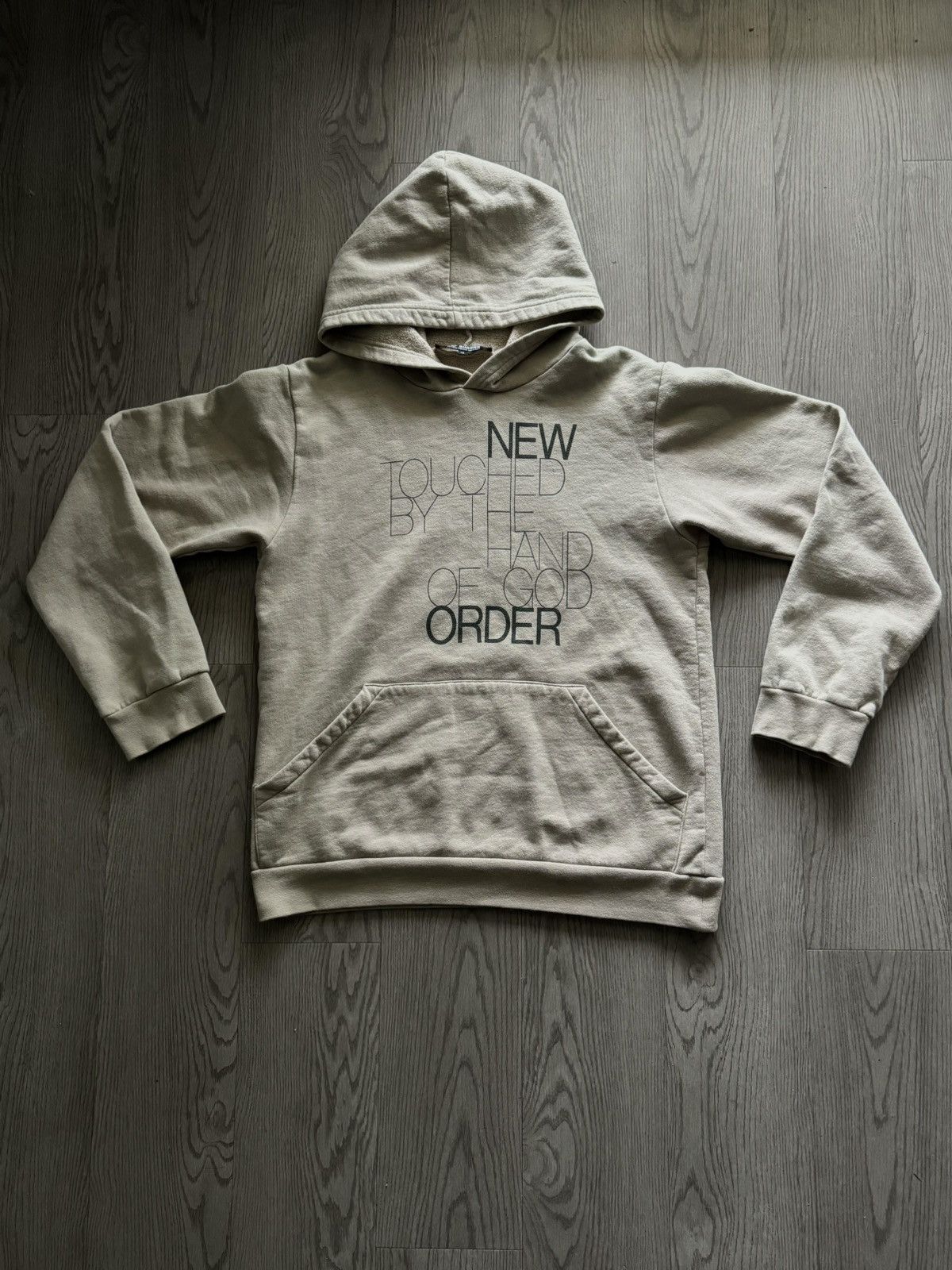 Raf Simons Raf Simons A/W03 “New Order” Hoodie | Grailed