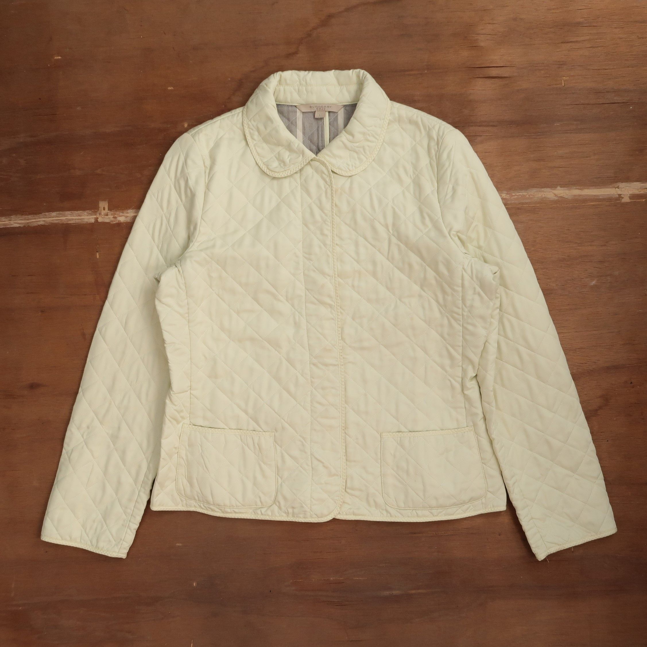 Burberry × Burberry Prorsum Rare Burberry Brit Nova Check Quilted ...