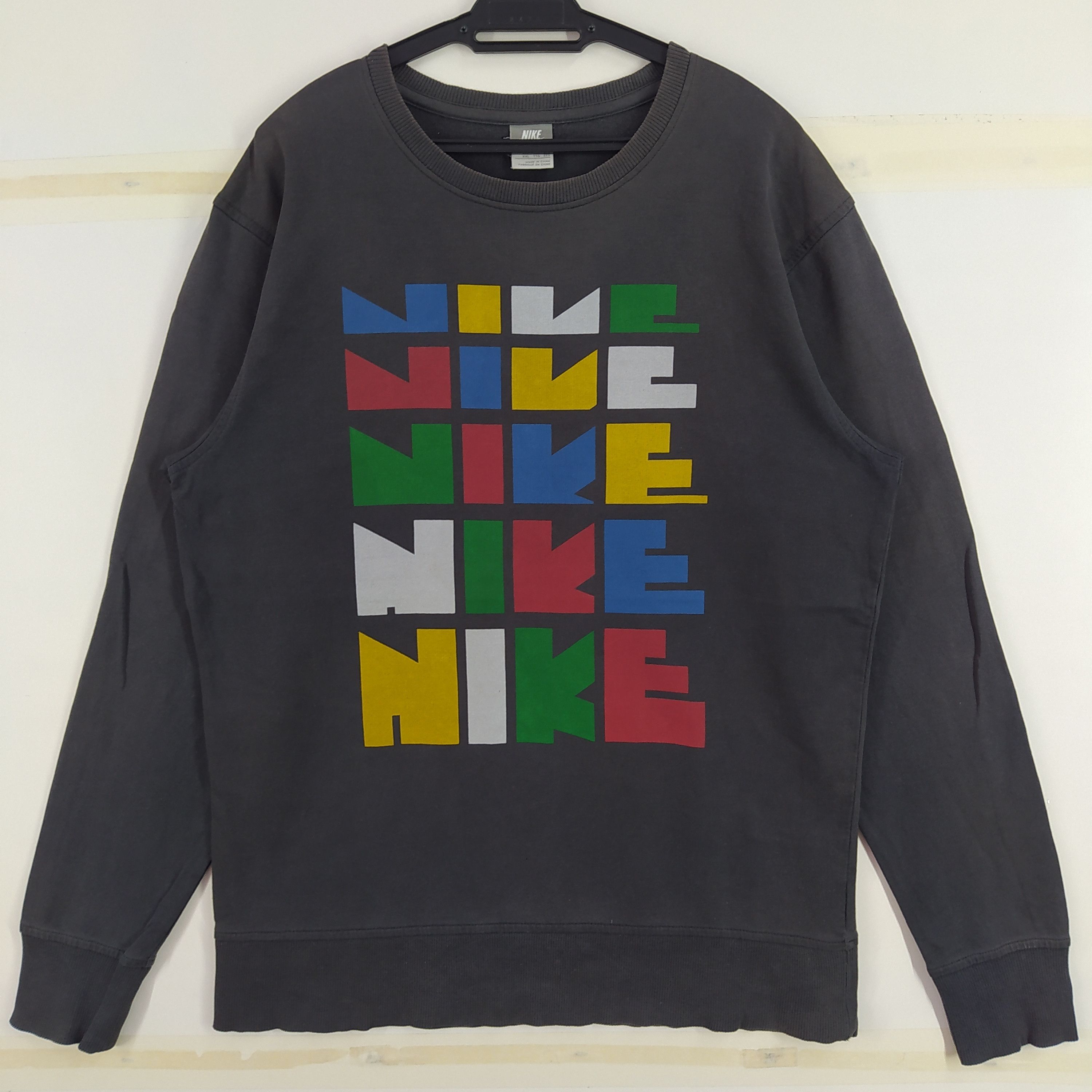 Nike Retro Nike Block Sweatshirts | Grailed