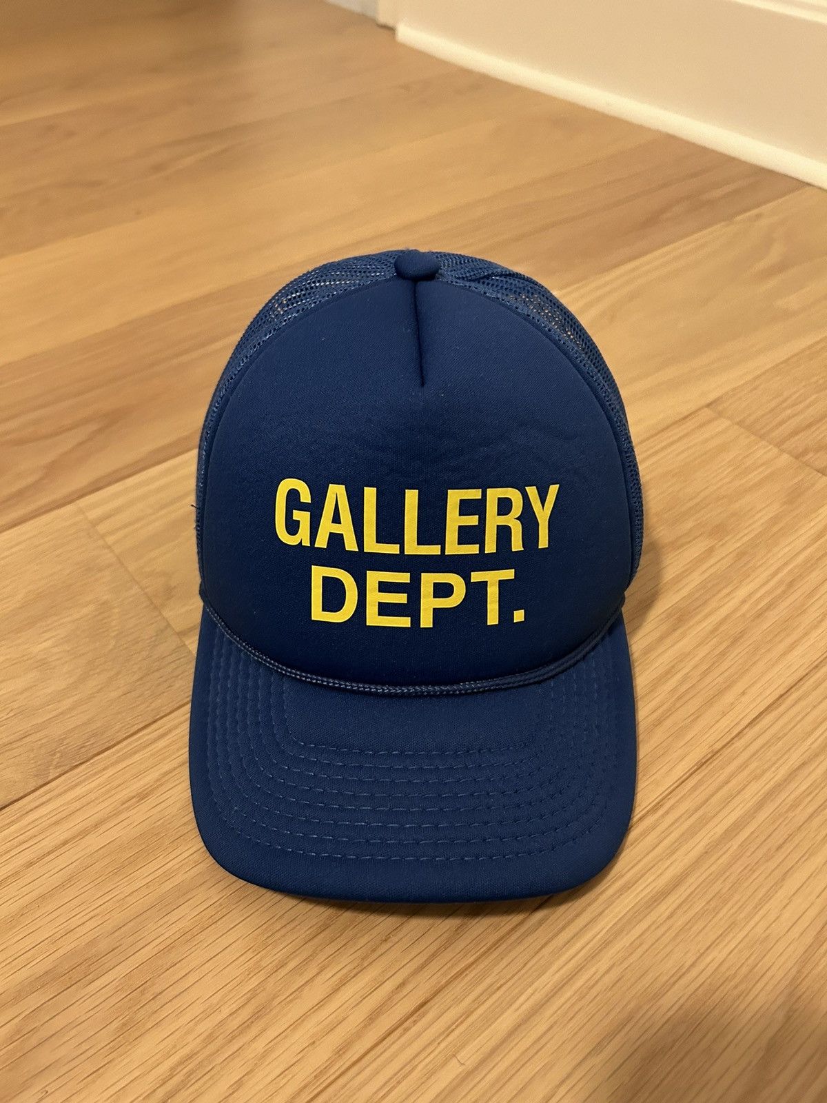 Gallery Dept. NEW Gallery Dept Logo Trucker Cap Hat Blue 2023 Version ...