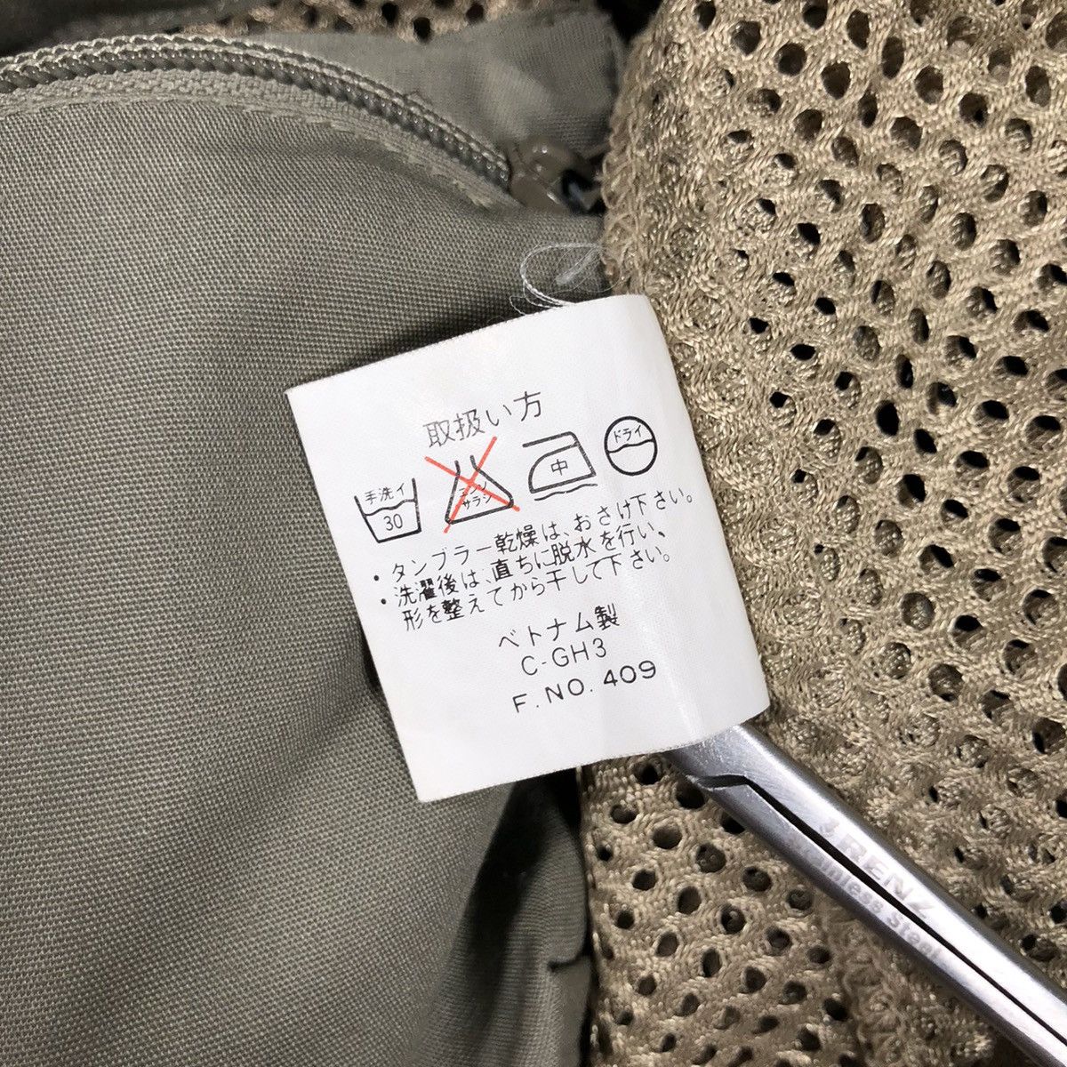 Vintage Pract Studio Fishnet Multi pocket Vest | Grailed