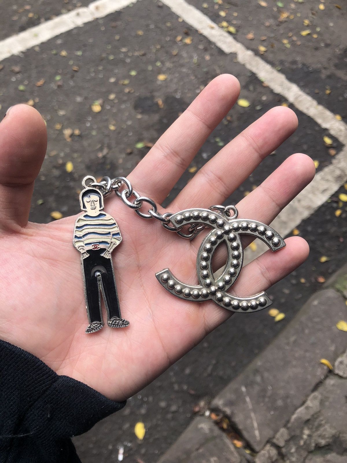 Designer × Luxury × Vintage VINTAGE CHANNEL KEY CHAIN | Grailed