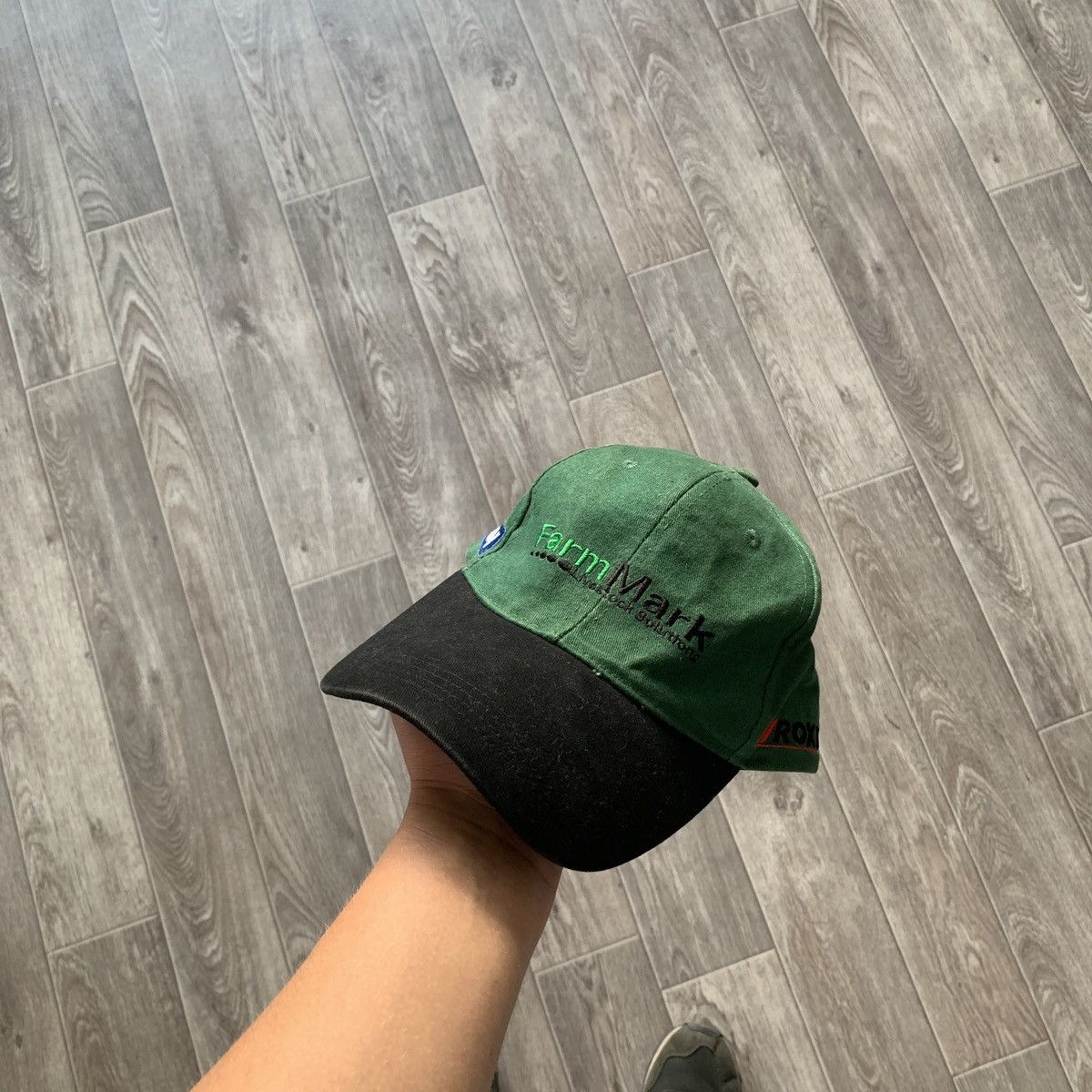 Vintage Vintage Racing Scov Farm Mark SFS Roxell Sponsor Y2K Hat Cap ...