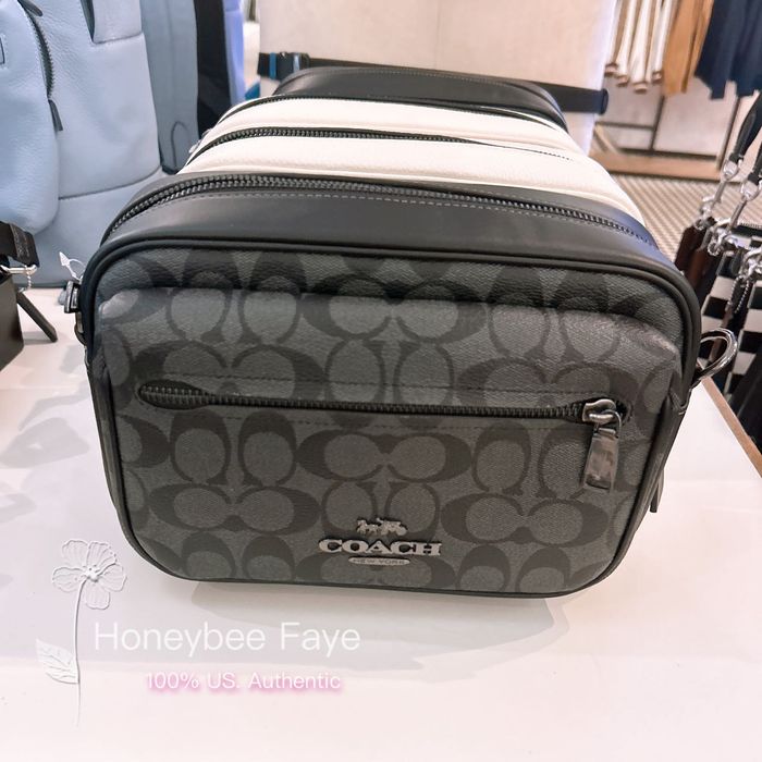 Coach Elias Crossbody In Signature Canvas CJ510 | Grailed