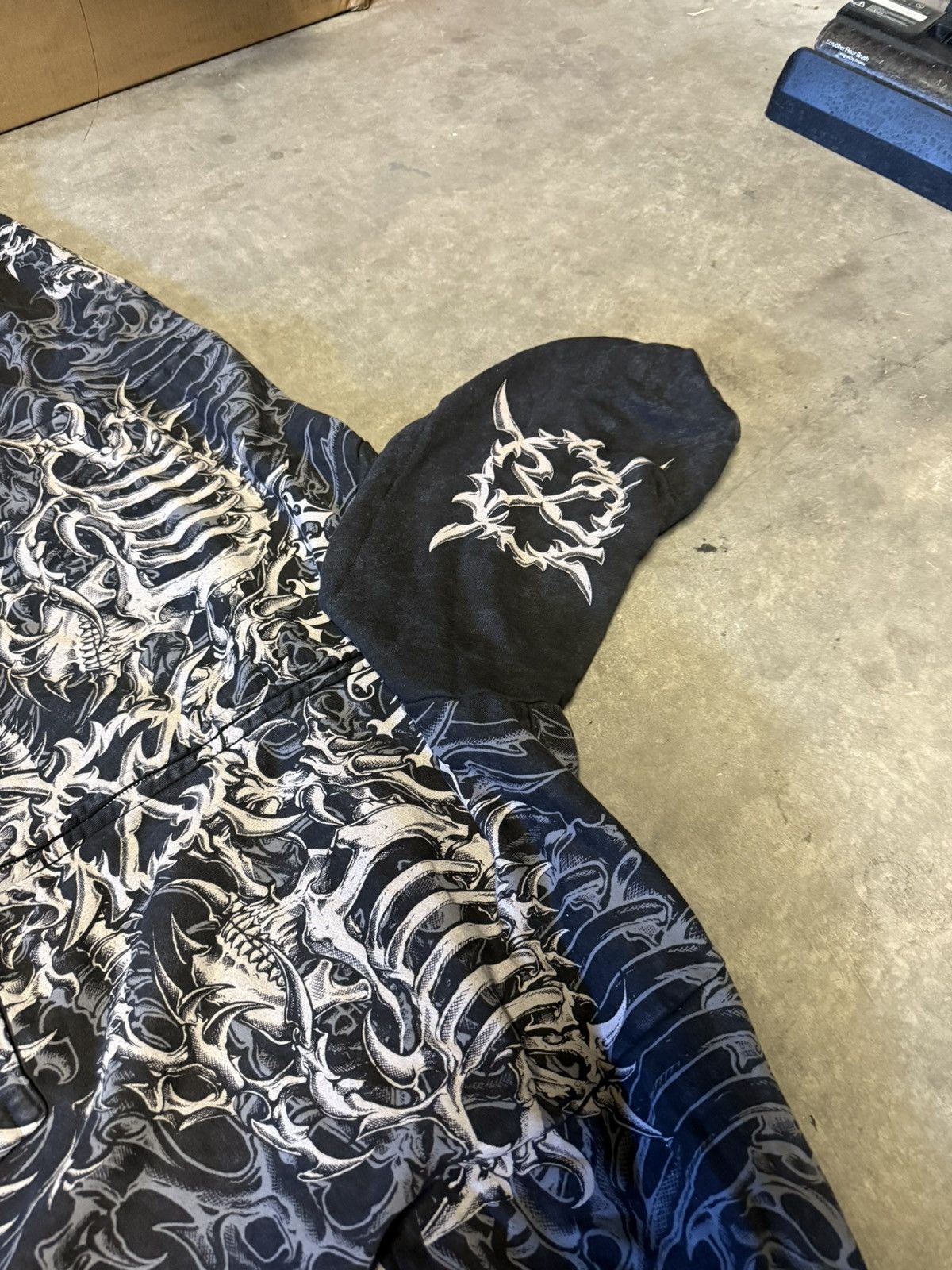 Affliction Ken Carson x Affliction Zip Up XL | Grailed