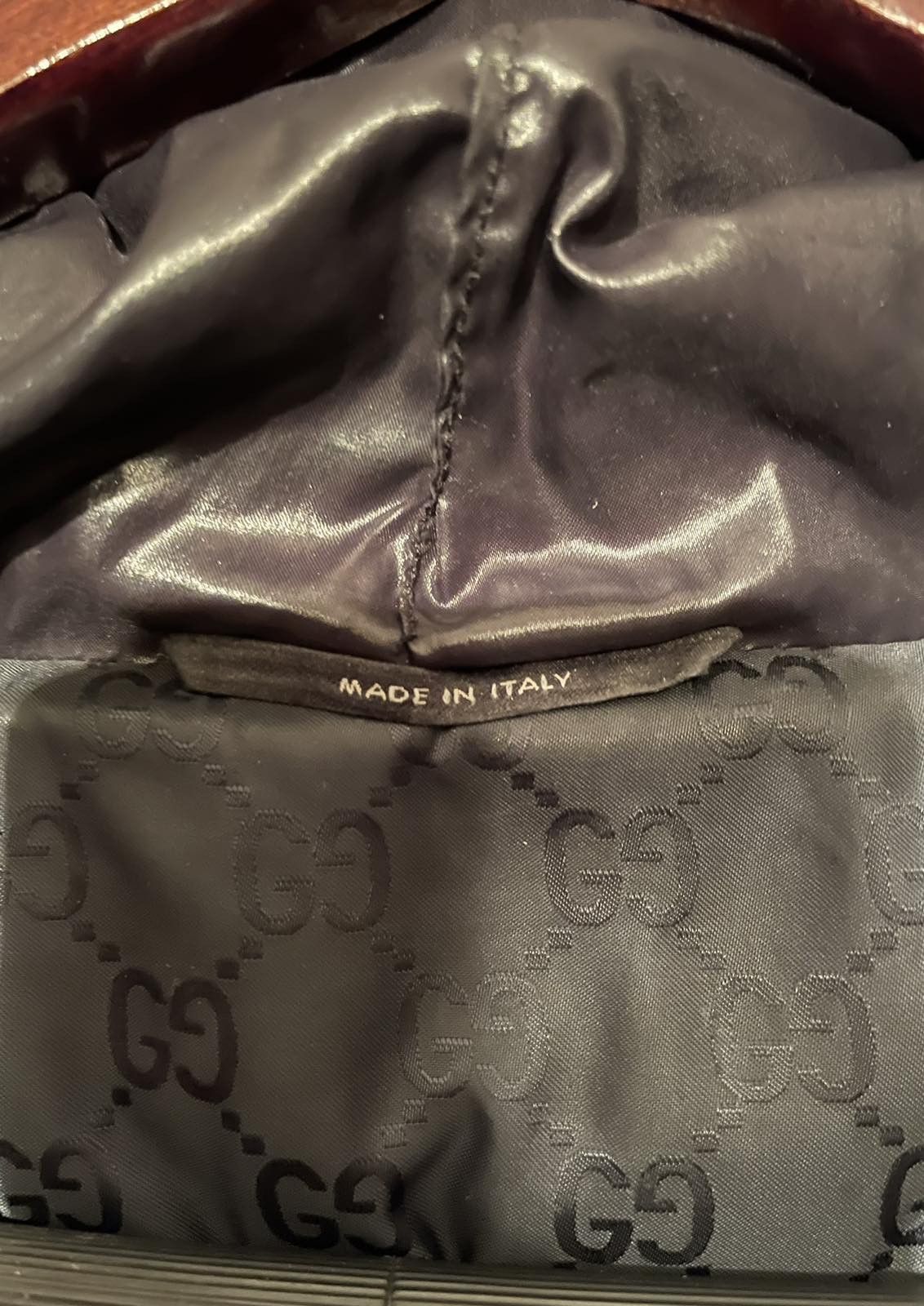 Gucci Gucci Mens Goose Puffer Winter Jacket Black Hooded Bomber | Grailed