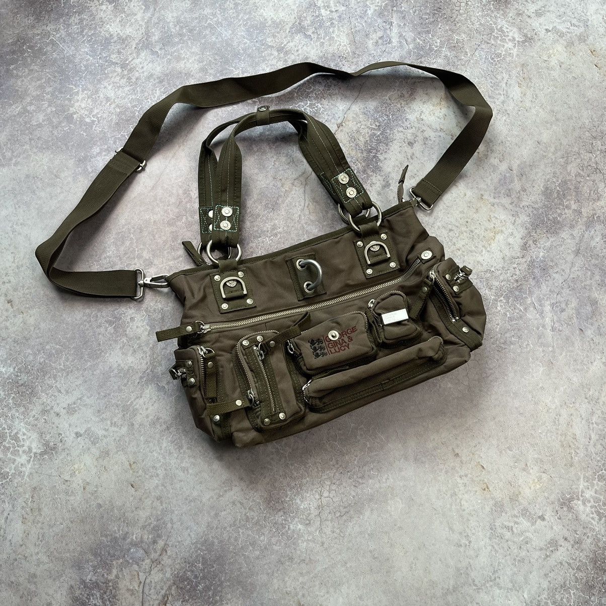 Military VINTAGE MILITARY GGL GEORGE GINA & LUCY MELT YOR MIND BAG ...