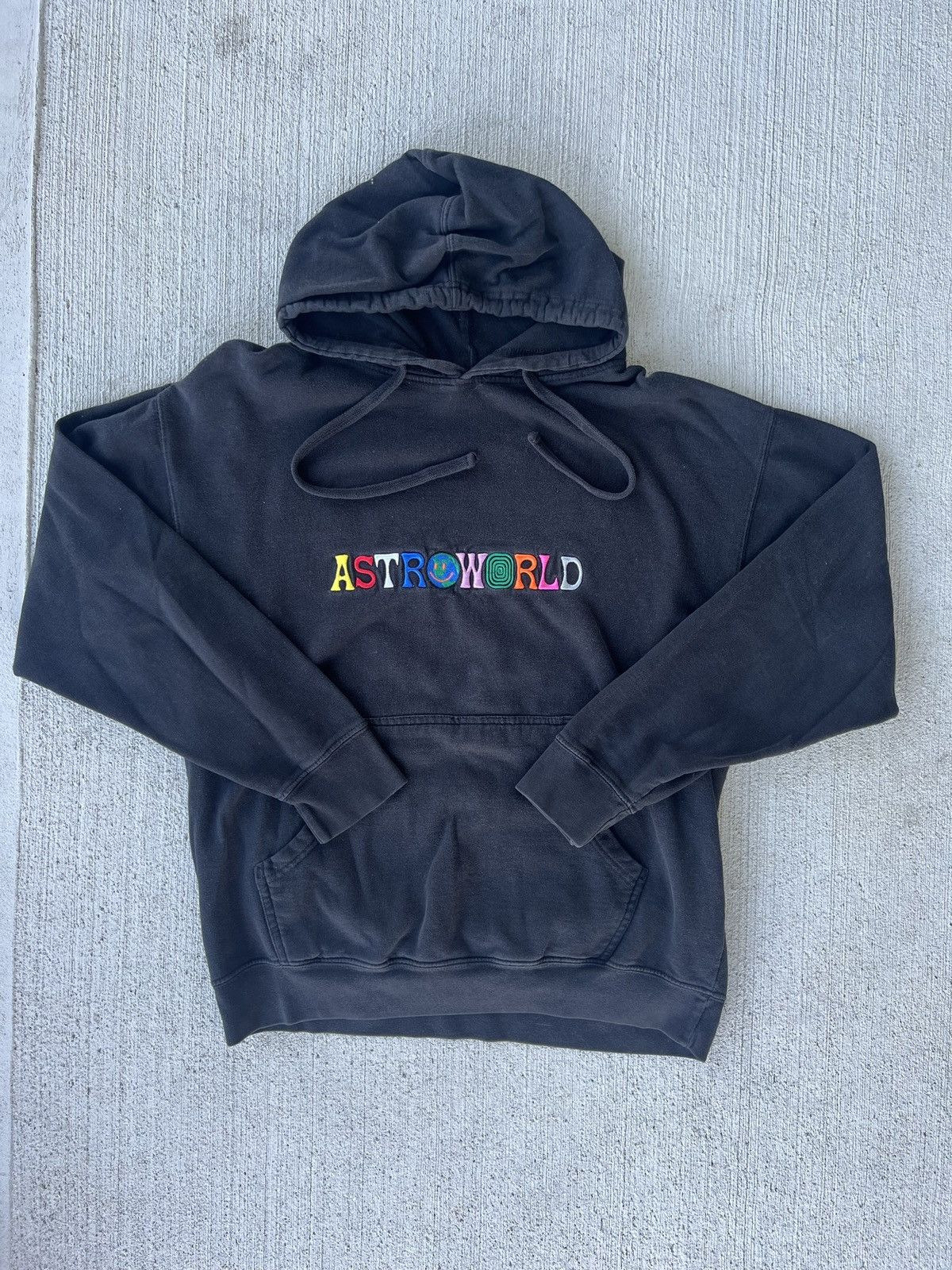Streetwear × Travis Scott × Vintage Faded Travis Scott Astro World Wish ...
