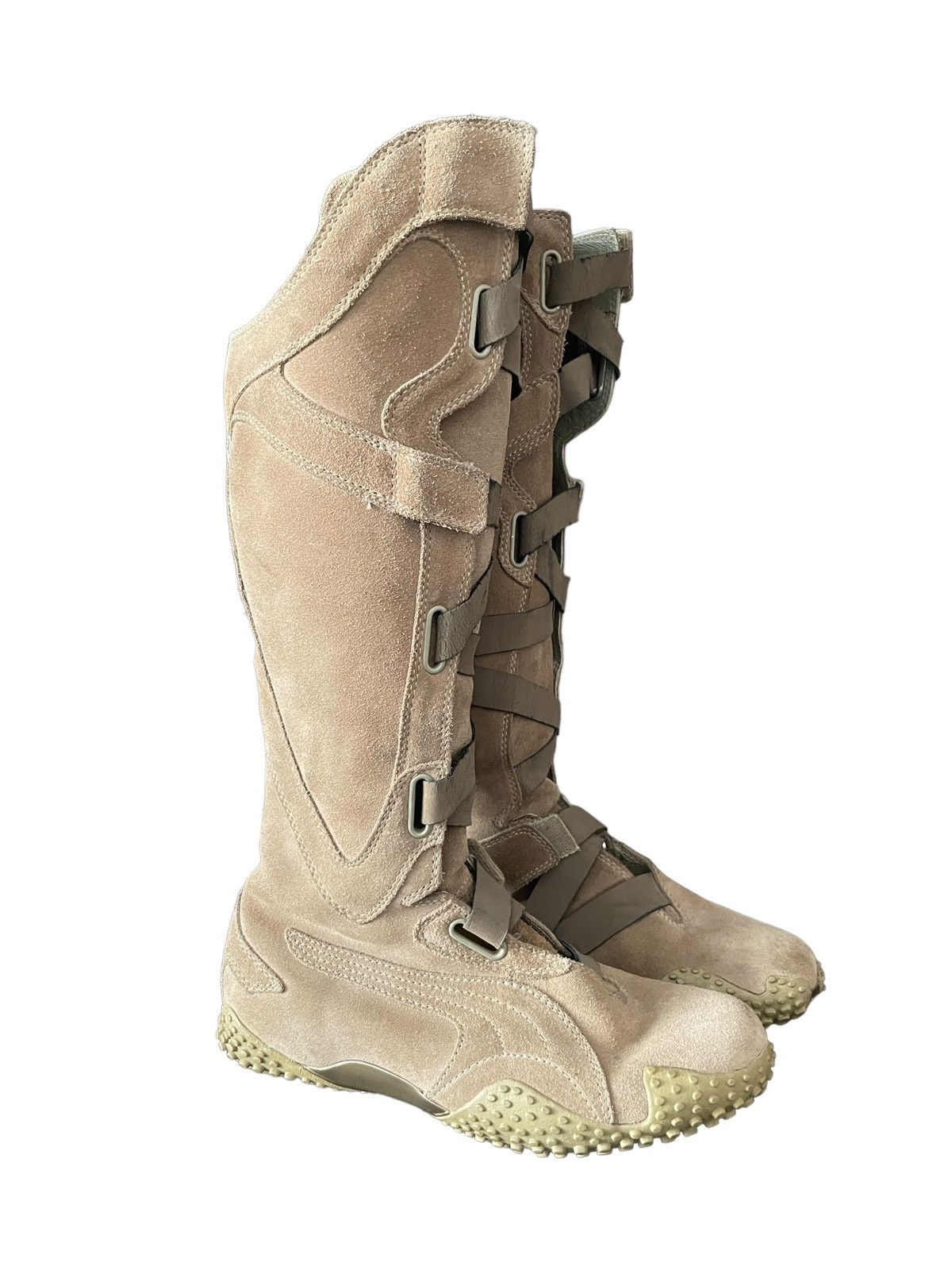 Vintage Puma Alto Mostro suede boots (00s) | Grailed