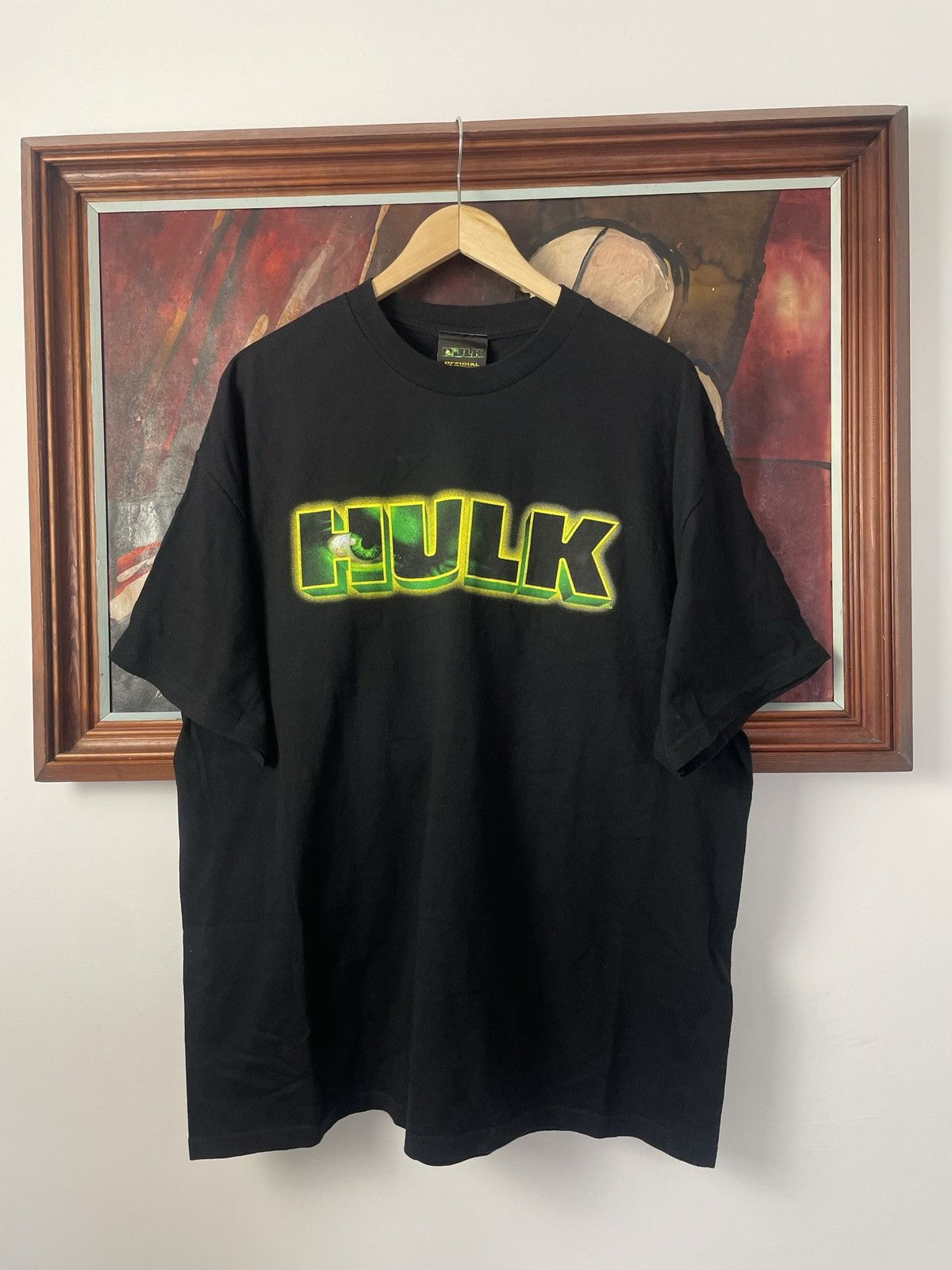Marvel Comics × Movie × Vintage Vintage 2003 T-Shirt Hulk Movie ...