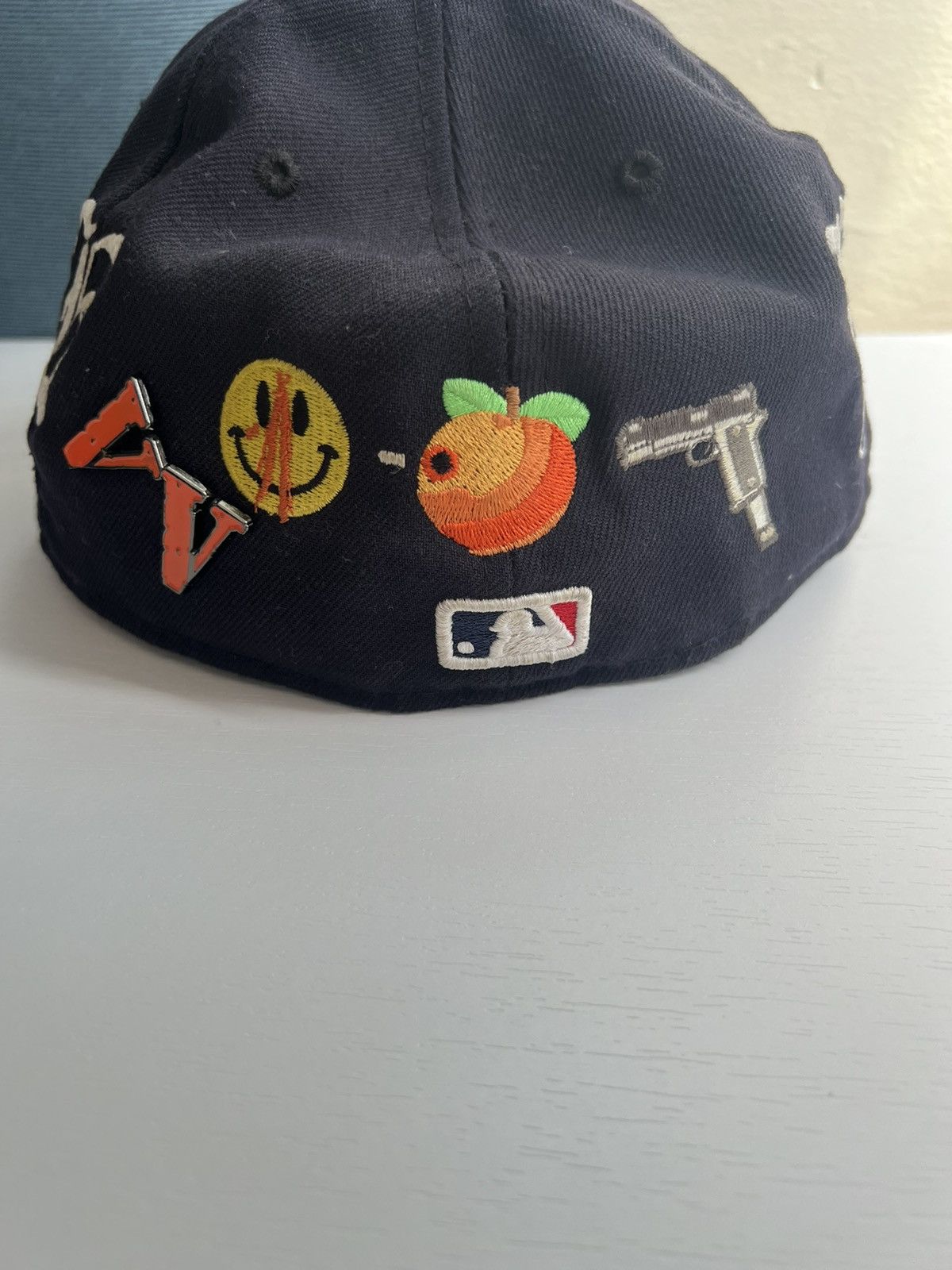 New Era Vlone Atlanta New Era Hat Live Lone Smiley | Grailed