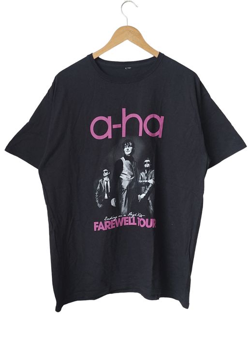 Vintage A-HA AHA 2010 Farewell Tour Official Tshirt | Grailed