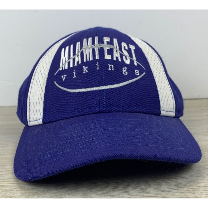 Other Miami East Vikings Hat Blue Adjustable Hat Adult Blue OSFA A ...