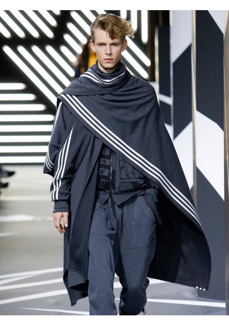 Adidas Y-3 Yohji Yamamoto Track Poncho Cloak | Grailed
