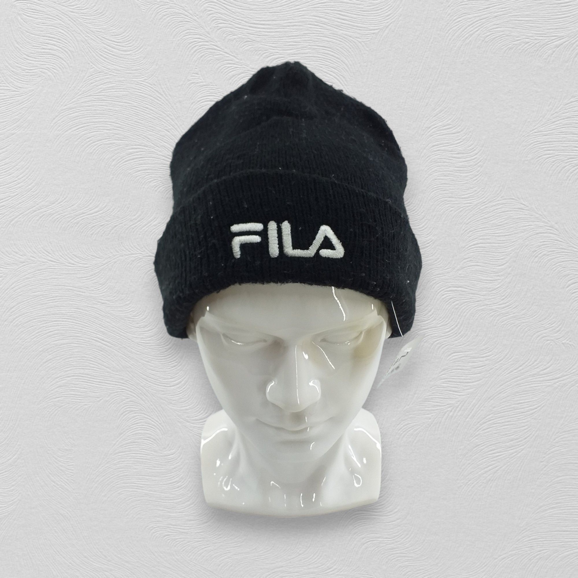Fila FILA Embroidery Spell out Snow Cap Hat Beanie -BN056 | Grailed