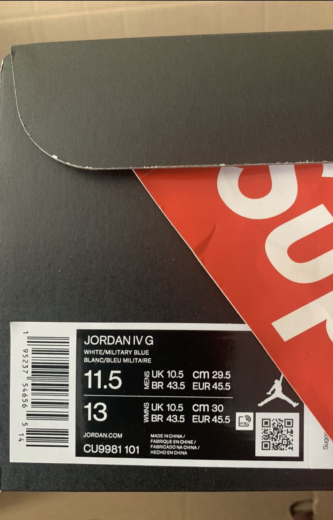 Nike Jordan Retro 4 GOLF Military Blue | Grailed