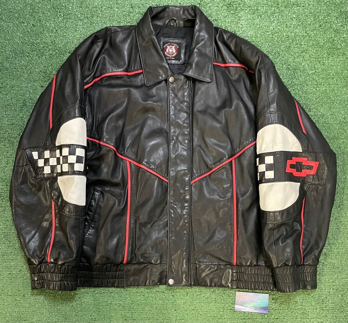 Chevrolet Vintage 1970s Corvette C4 leather jacket | Grailed