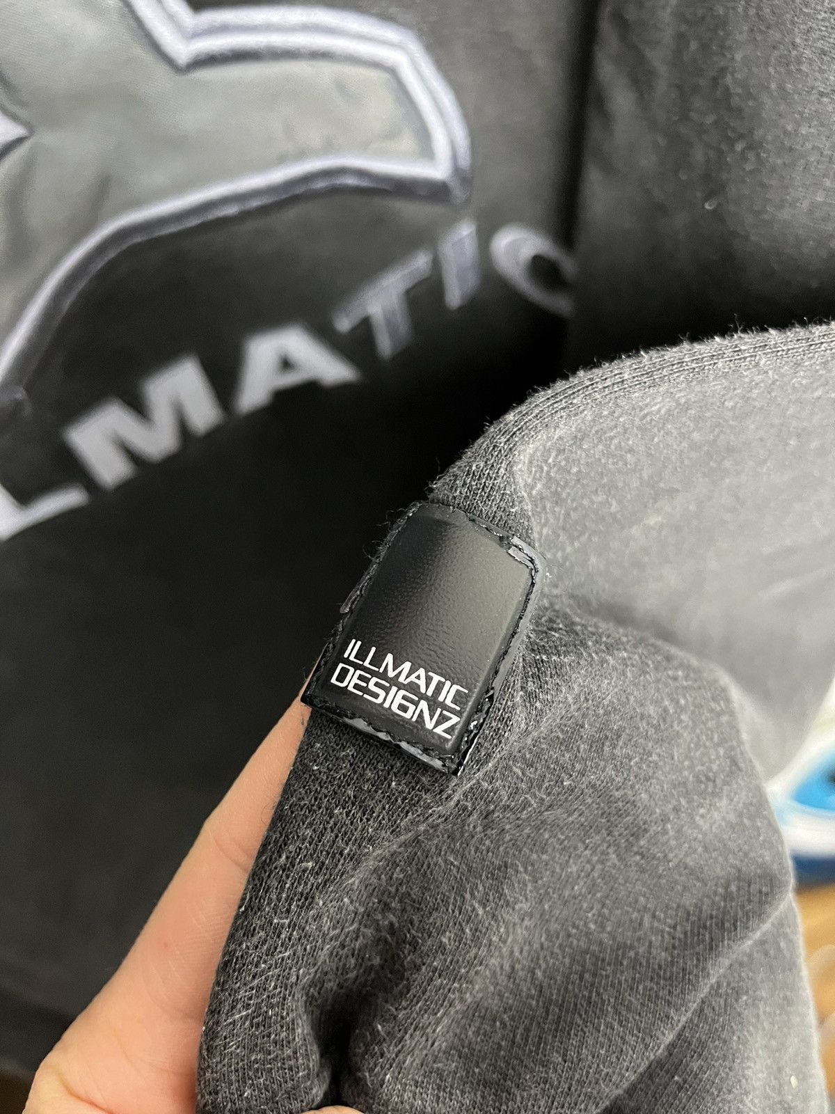 Vintage × Wu-Tang Clan Vintage 90s Illmatic designz Nas embroidered logo hoodie | Grailed